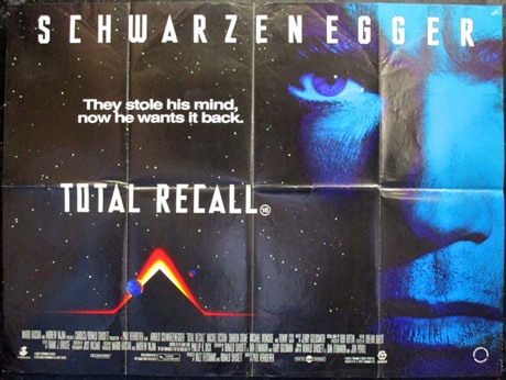 Total Recall Poster, UK Quad, 1990
