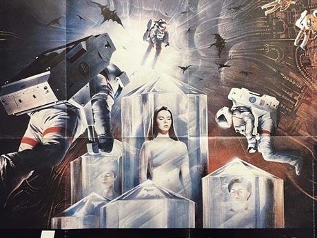 Lifeforce Poster, UK Quad, 1985, Symeoni Sandro
