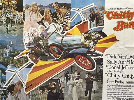 Chitty Chitty Bang Bang Poster, UK Quad, 1968