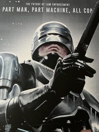 Robocop Poster, Mondo/AMP (24"x 36", 61cm x 91.5 cm), 1987, Saniose