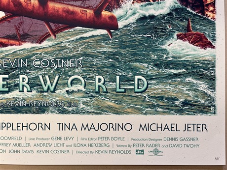 Waterworld Poster, Mondo/AMP (24"x 36", 61cm x 91.5 cm), 1995, Coupland Tom