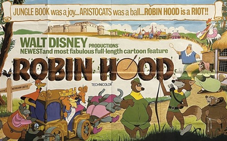 Robin Hood Poster, UK Quad, 1973