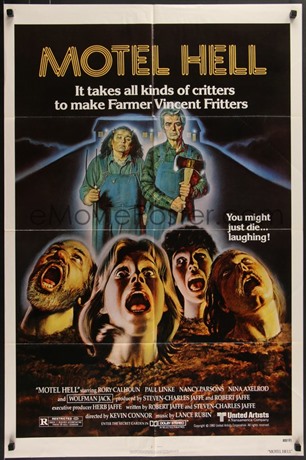 Motel Hell Poster, Video Poster, 1980