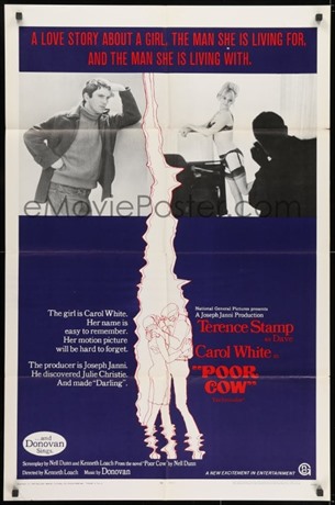 Poor Cow Poster, UK 1-Sheet, 1968
