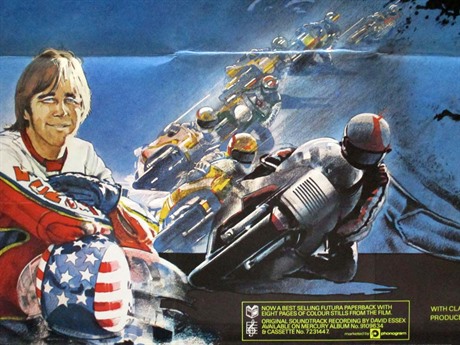 Silver Dream Racer Poster, UK Quad, 1980, Langford Frank