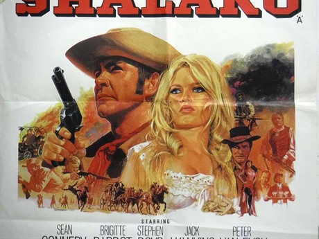 Shalako Poster, UK Double-Crown, 1968, Chantrell Thomas