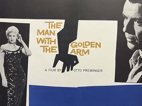 The Man With The Golden Arm Poster, US 1-Sheet, 1955, Bass Saul