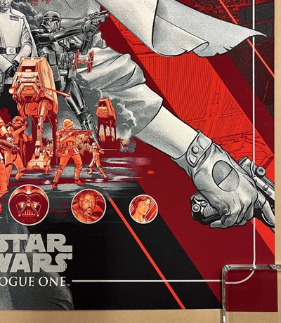 Star Wars Rogue One Poster, Mondo/AMP (24"x 36", 61cm x 91.5 cm), 2016 ...