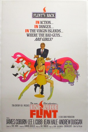 In Like Flint Poster, US 1-Sheet, 1967, Peak Bob