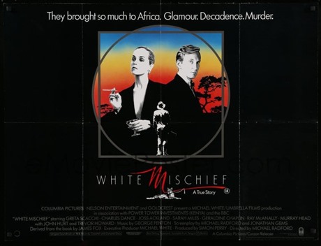 White Mischief Poster, UK Quad, 1987, Fair Vic