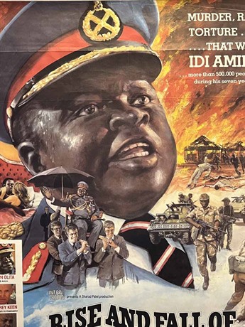 The Rise And Fall Of Idi Amin Poster, UK 1-Sheet, 1981, Beauvais Tom