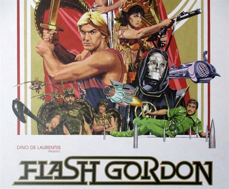 Flash Gordon Poster, Mondo/AMP (24"x 36", 61cm x 91.5 cm), 1980, Mann Paul
