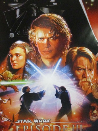 Star Wars Episode III Poster, US 1-Sheet, 2005, Struzan Drew