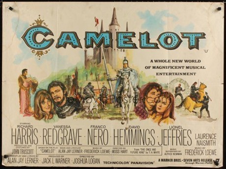 Camelot Poster, UK Quad, 1967, Peak Bob