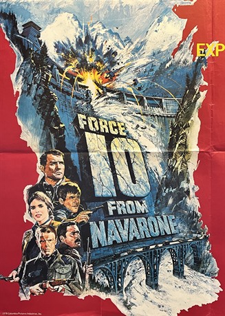 Force 10 From Navarone Poster, UK Quad, 1978, Bysouth Brian