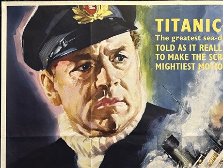 A Night To Remember Poster, UK Quad, 1958