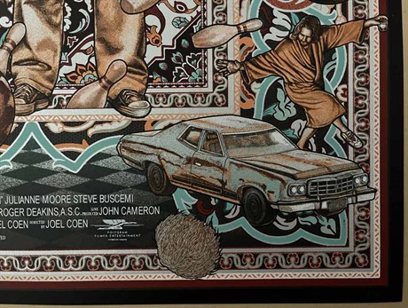 The Big Lebowski Poster, Mondo/AMP (24"x 36", 61cm x 91.5 cm), 1998 ...