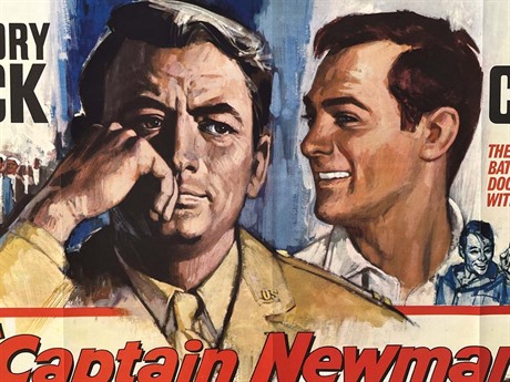 Captain Newman Poster, UK Quad, 1963, Fratini Renato