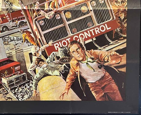 Soylent Green Poster, UK Quad, 1973, Solie John